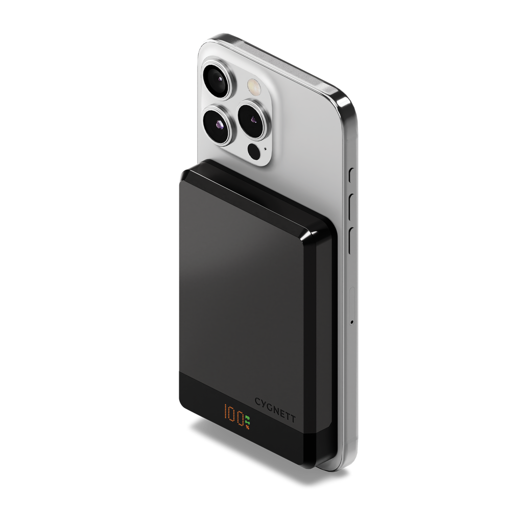 Magnetic Wireless Power Bank 10K - Black – Cygnett