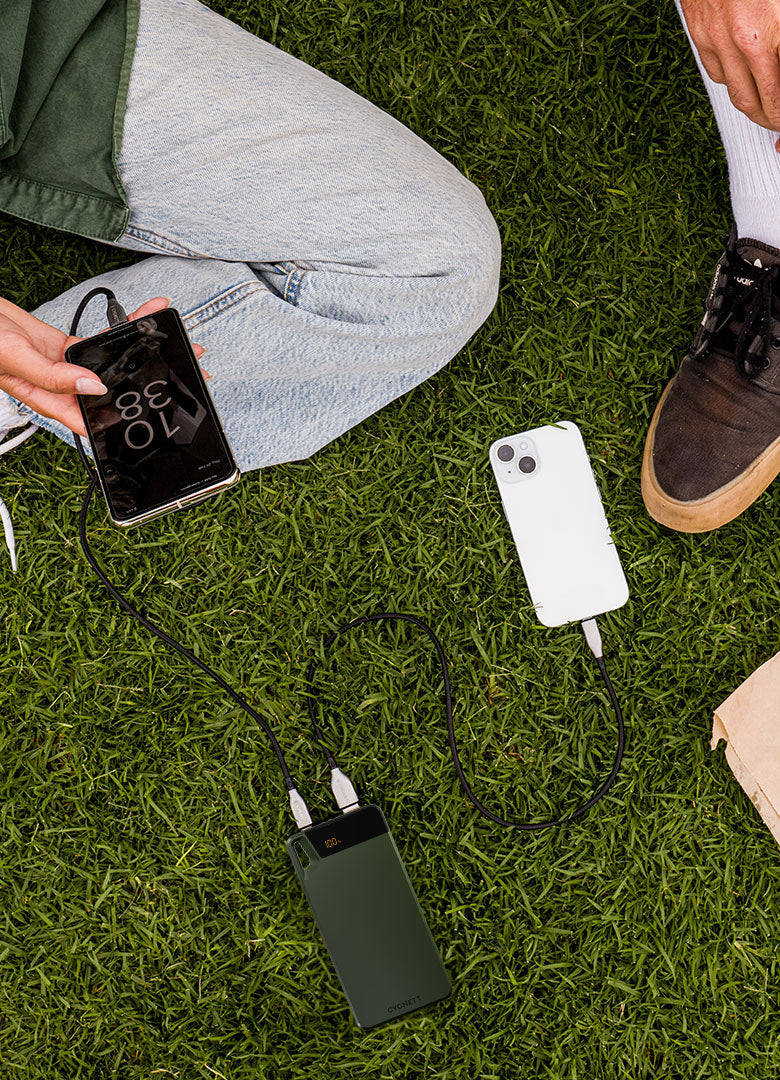 20,000 mAh Power Bank - Green – Cygnett