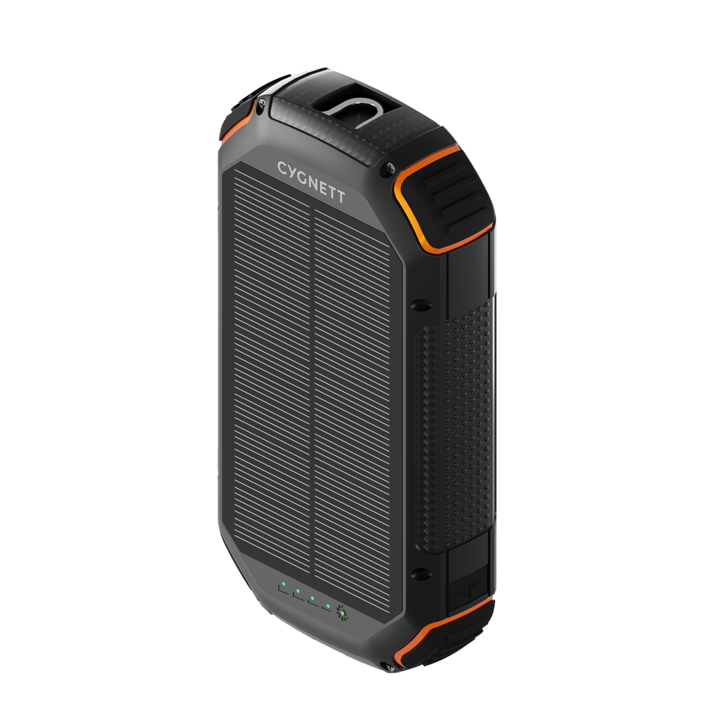 20,000 mAh Outdoor Solar Power Bank – Cygnett