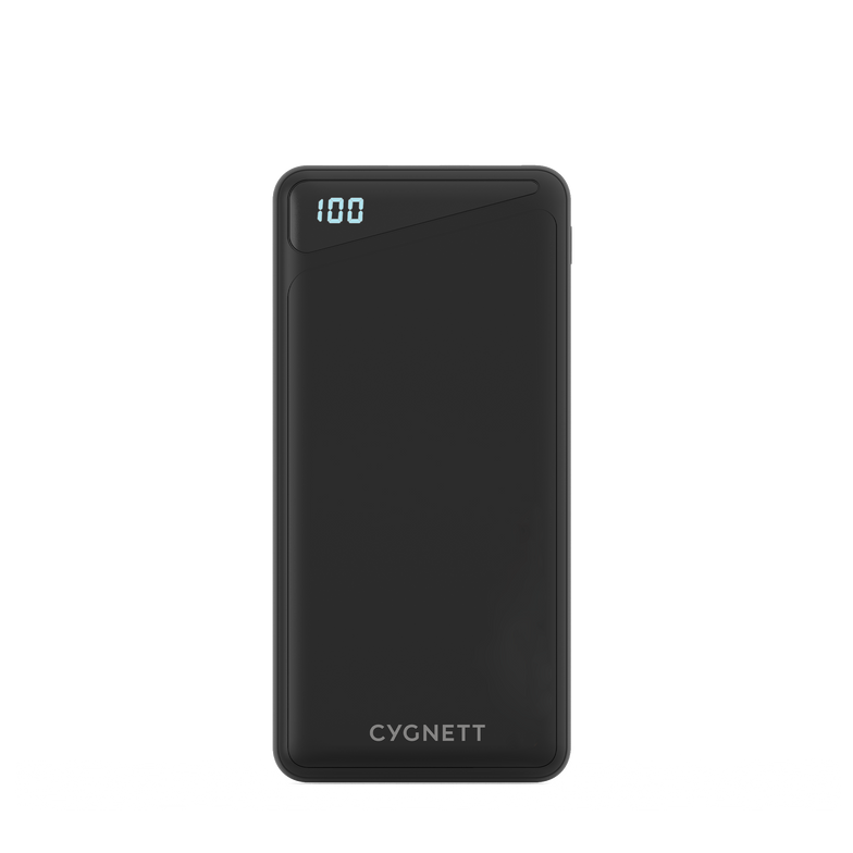 10,000 mAh Power Bank - Black – Cygnett