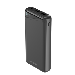 20,000 mAh Power Bank - Black – Cygnett