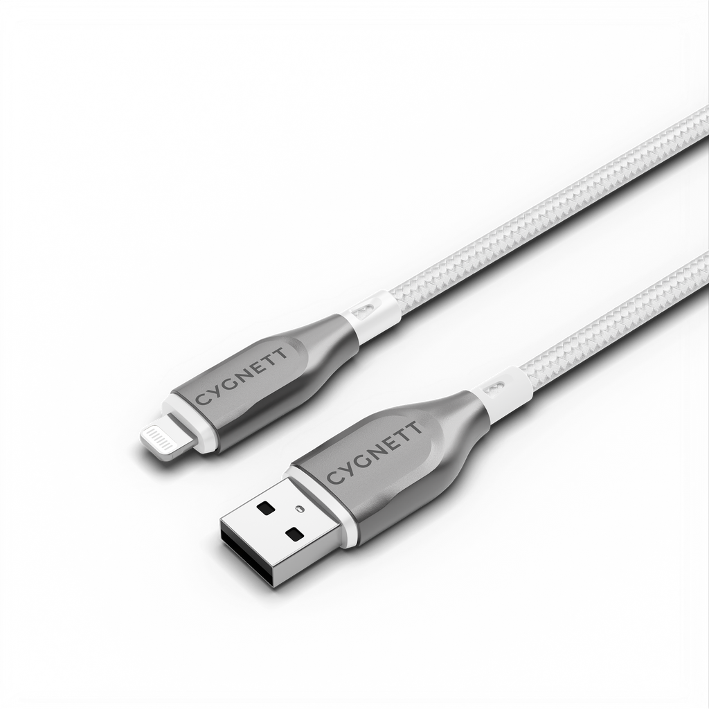 Lightning to USB-A 1M Cable - White – Cygnett