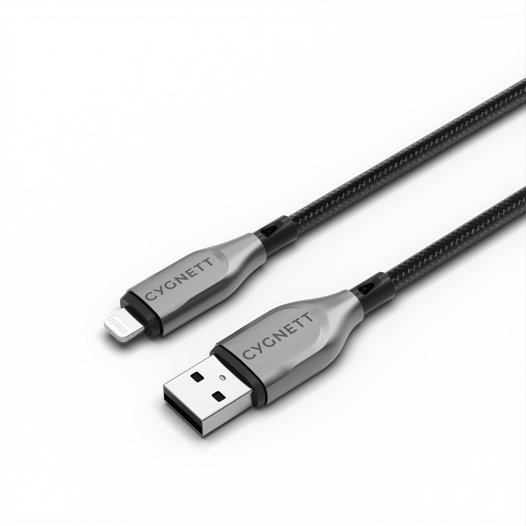 Lightning to USB-A 2M Cable - Black – Cygnett