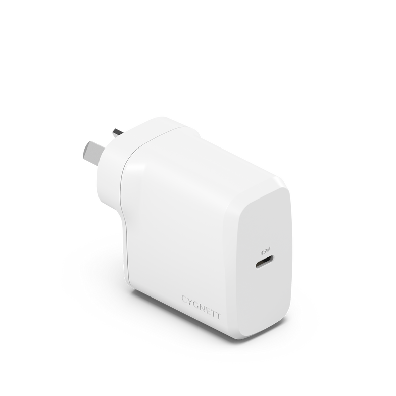 45W GaN USB-C Wall Charger – Cygnett