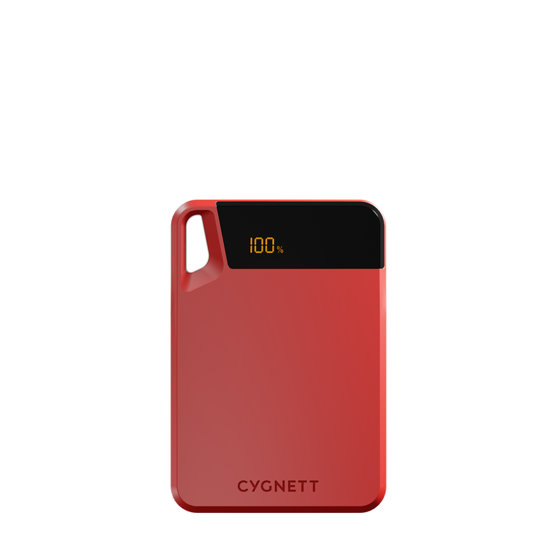 5,000 mAh Power Bank - Red – Cygnett