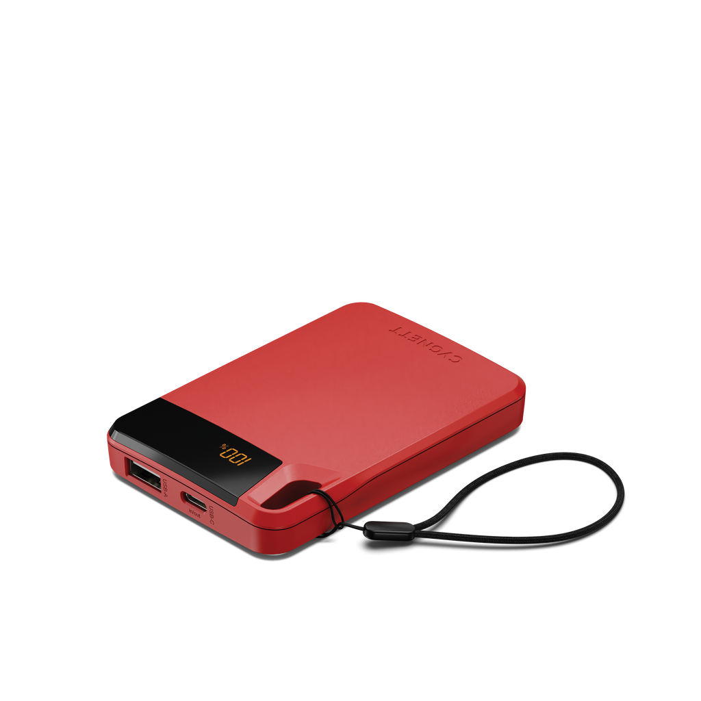 Power Bank 5K 4th Gen - Red – Cygnett