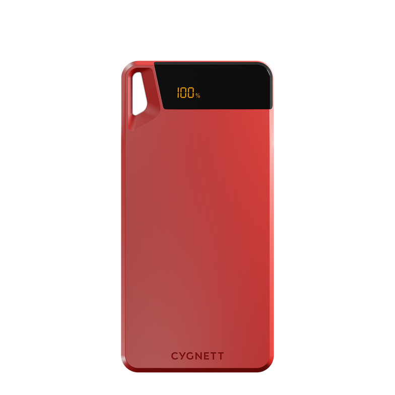 10,000 mAh Power Bank - Red – Cygnett
