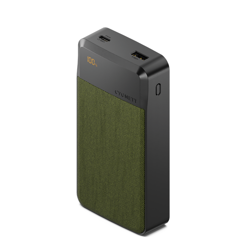 20,000 mAh Power Bank - Green – Cygnett