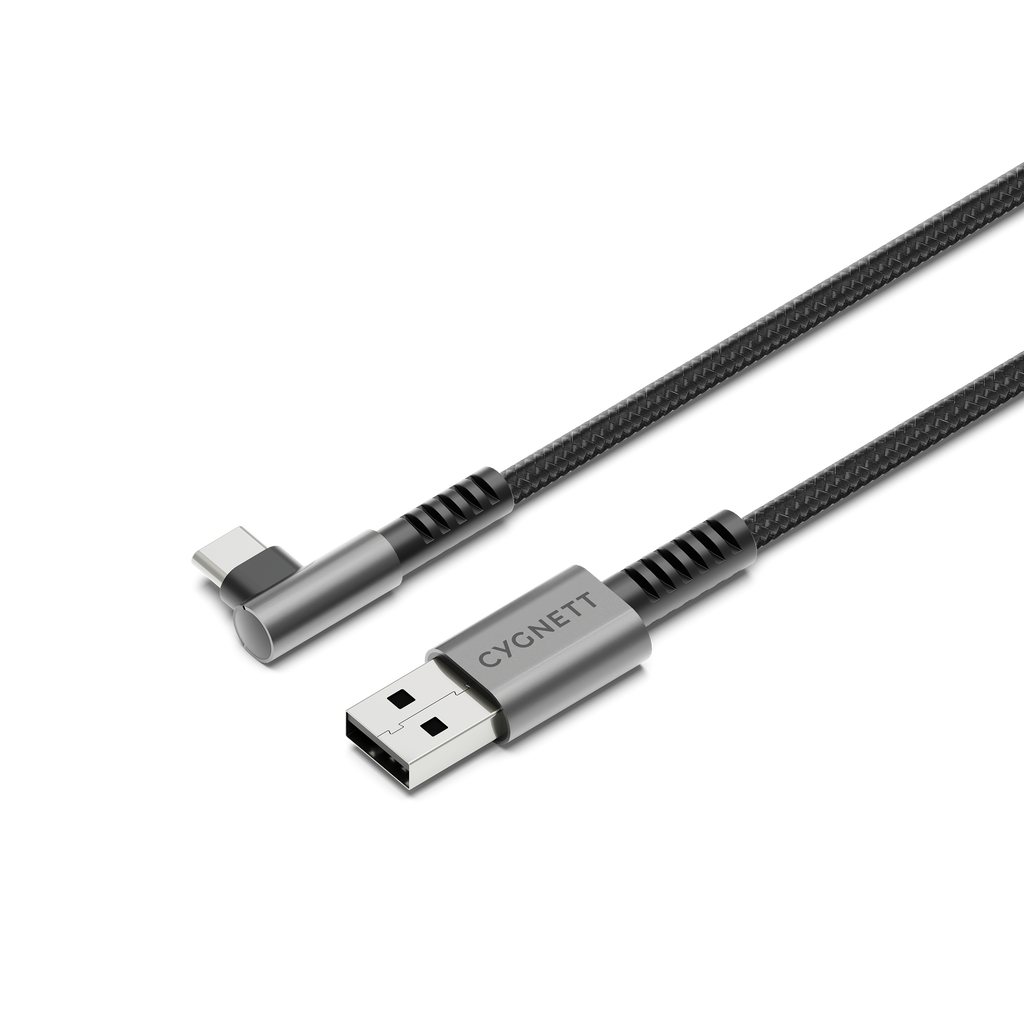 Right Angle USB-C to USB-A Cable - 1M – Cygnett
