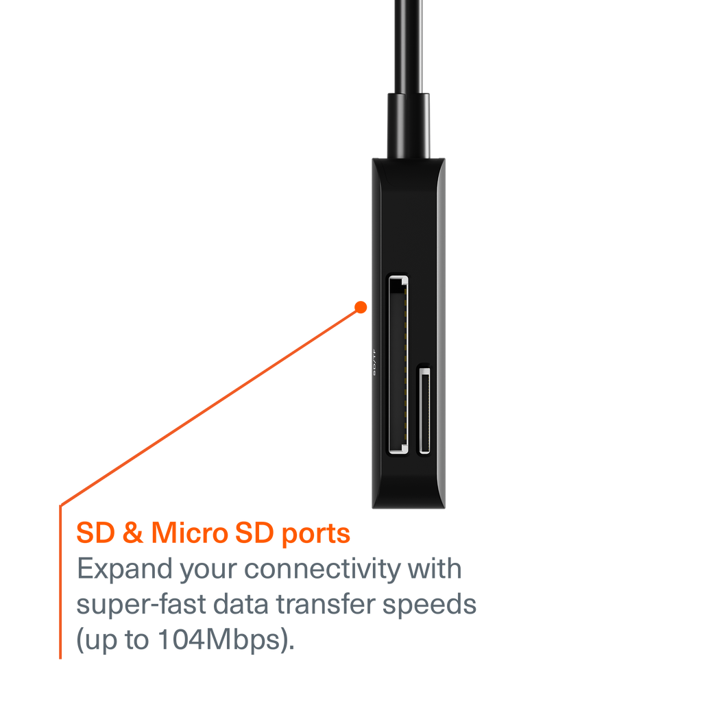 USB-C to SD & Micro SD Adapter – Cygnett